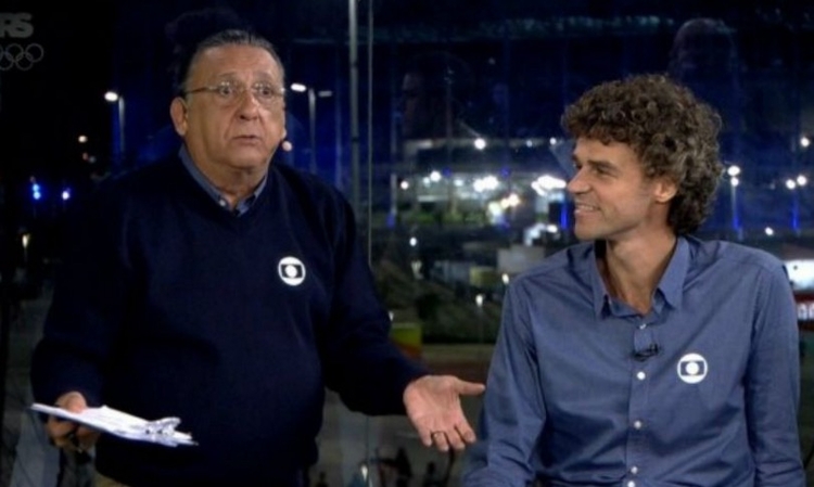 Guga é destaque durante transmissão da Globo e vira meme