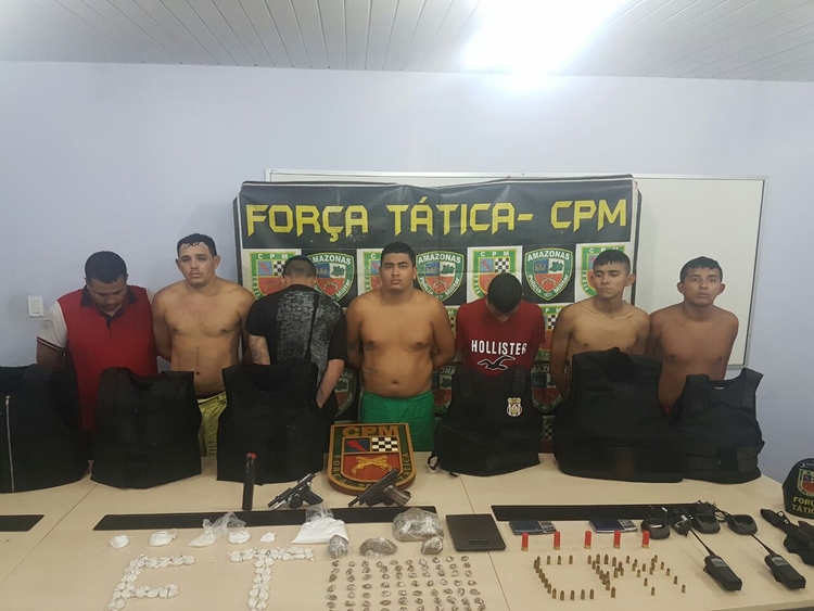 Com armamento, integrantes da FDN são presos planejando morte de rivais ...