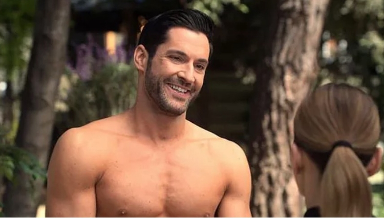 Ator de ‘Lucifer’ aparece peladão em bastidores de série