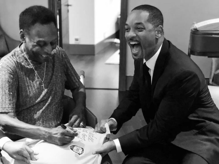 Will Smith homenageia Pelé com foto de encontro: 'o maior de todos os ...