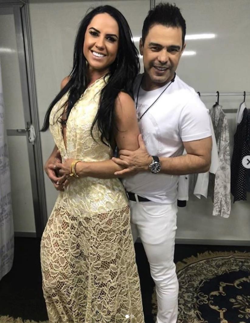 Zezé Di Camargo marca data do casamento com Graciele Lacerda