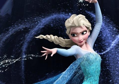 Elsa de "Frozen" é a atração do Parque Cidade da Criança nesta quarta-feira
