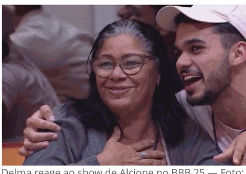 Delma descobre show de Alcione e Seu Jorge: ‘vou morrer hoje’